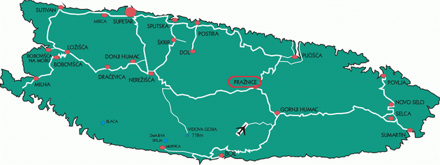 Milna Island Brac Croatia website. Location, climate, natural beauty ...